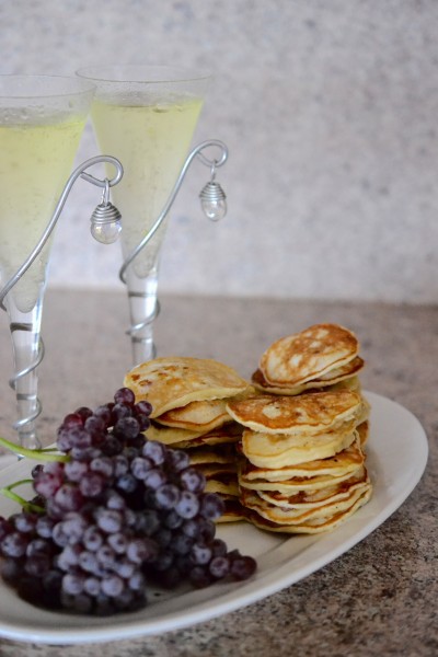 Champagne Grape Pancakes - Jolly Tomato