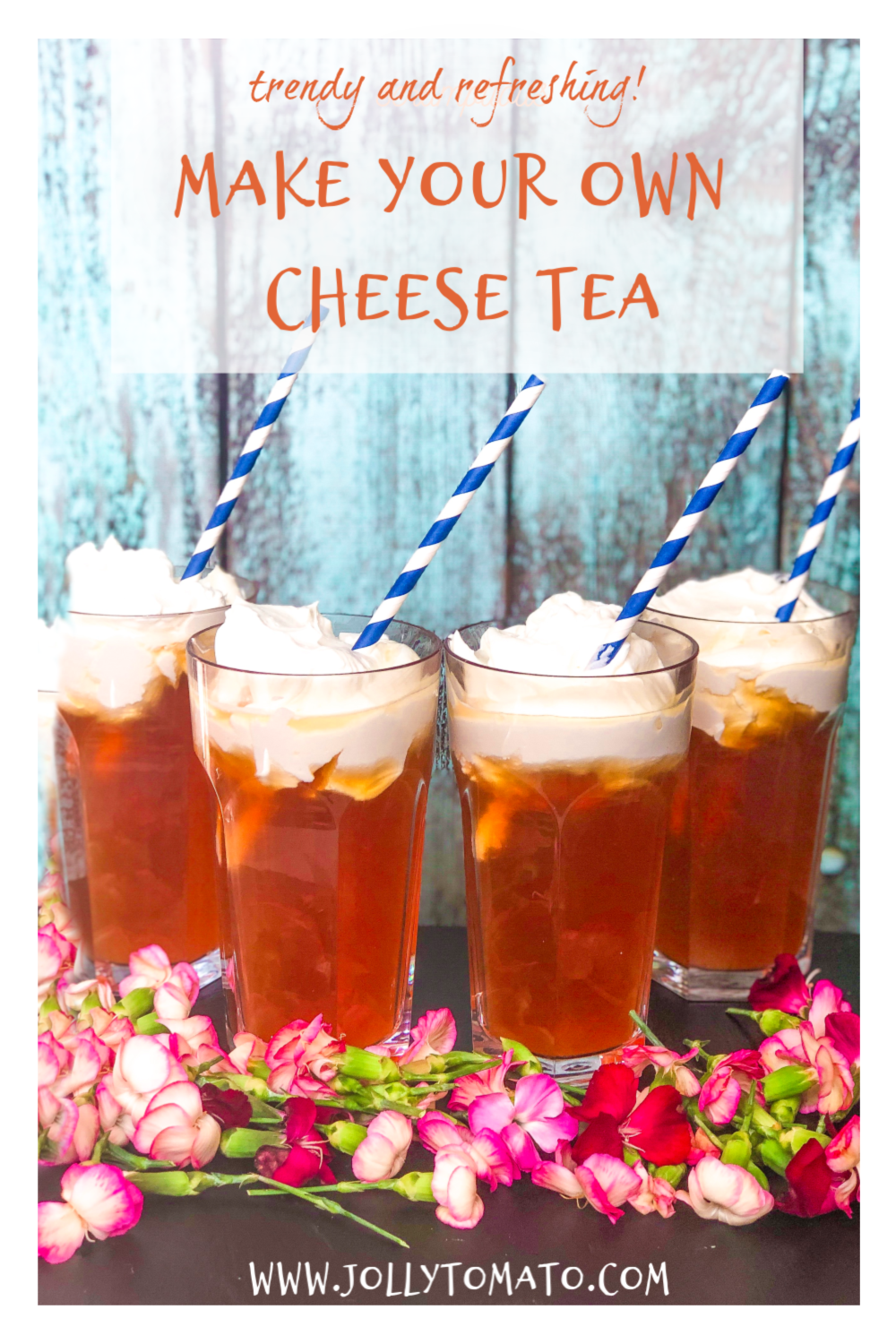 Cheese Tea, Anyone? - Jolly Tomato