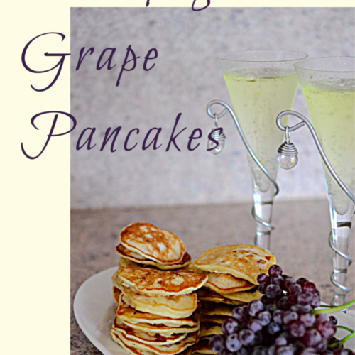 Champagne Grape Pancakes - Jolly Tomato