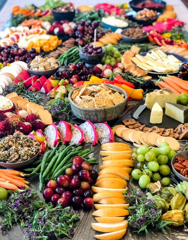 How to Make a Giant Grazing Table - Jolly Tomato