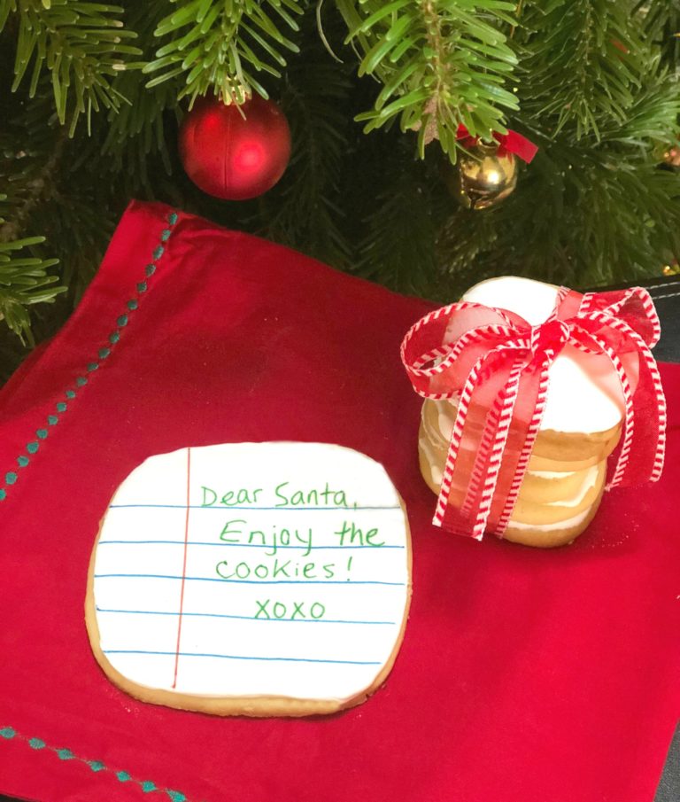 Letter to Santa Cookies - Jolly Tomato