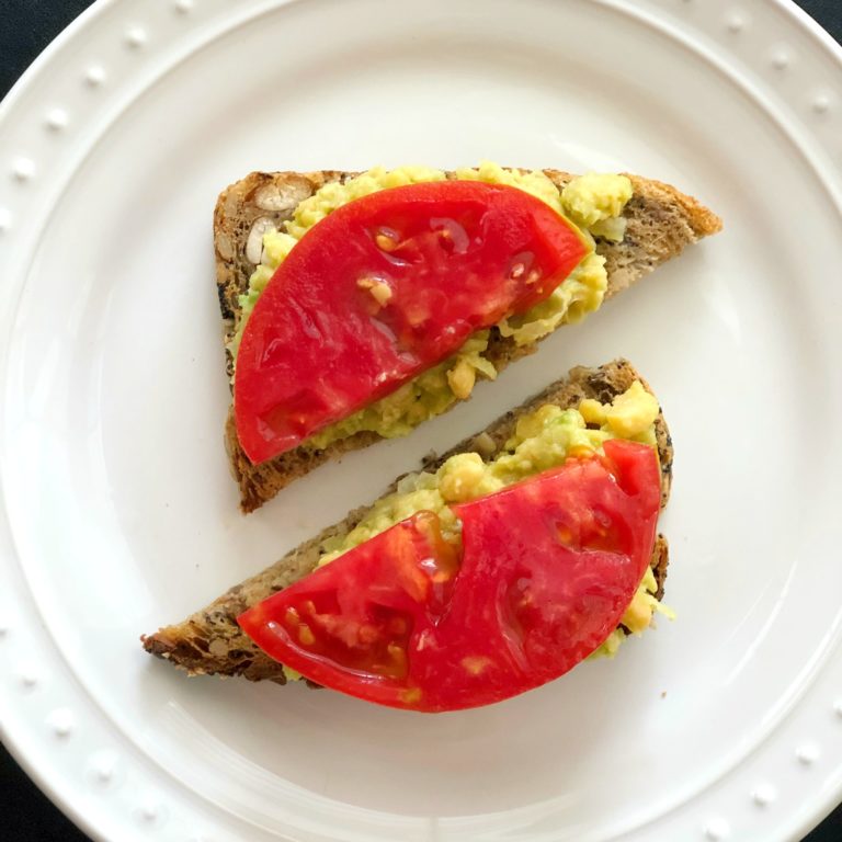 Vegan Breakfast Recipe With Fresh Tomatoes - Jolly Tomato